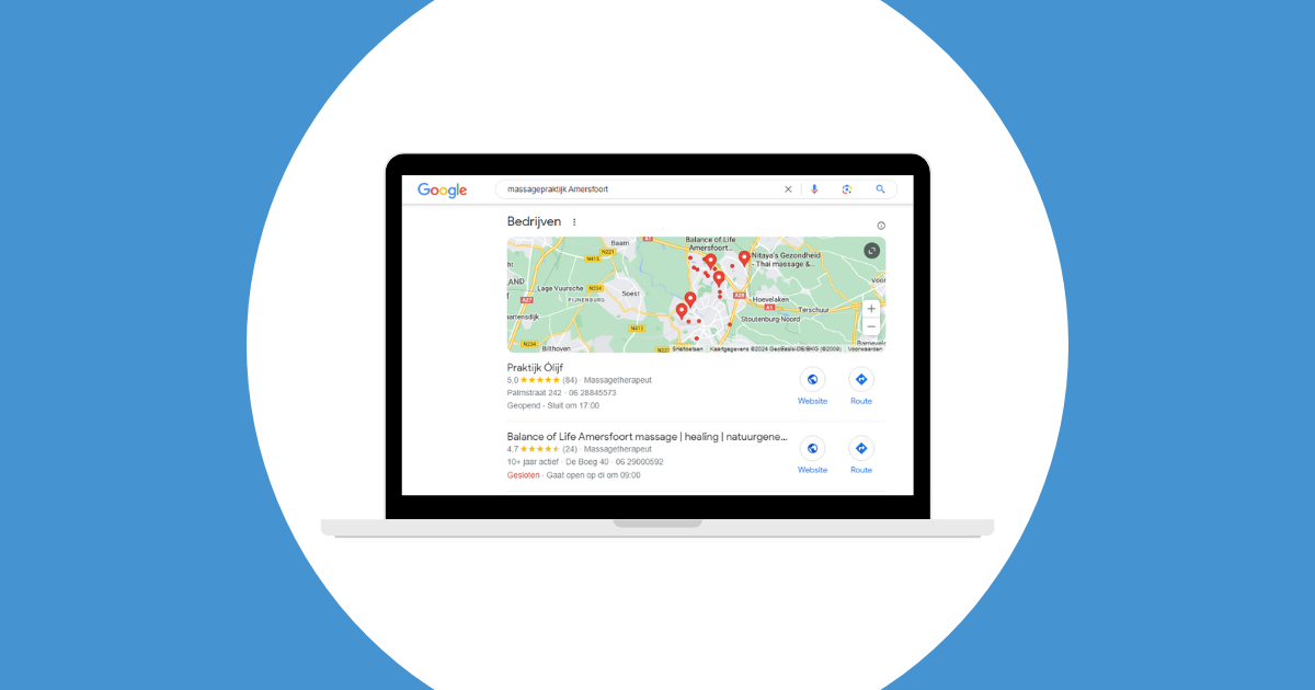 Zo word jouw praktijk lokaal vindbaar in Google